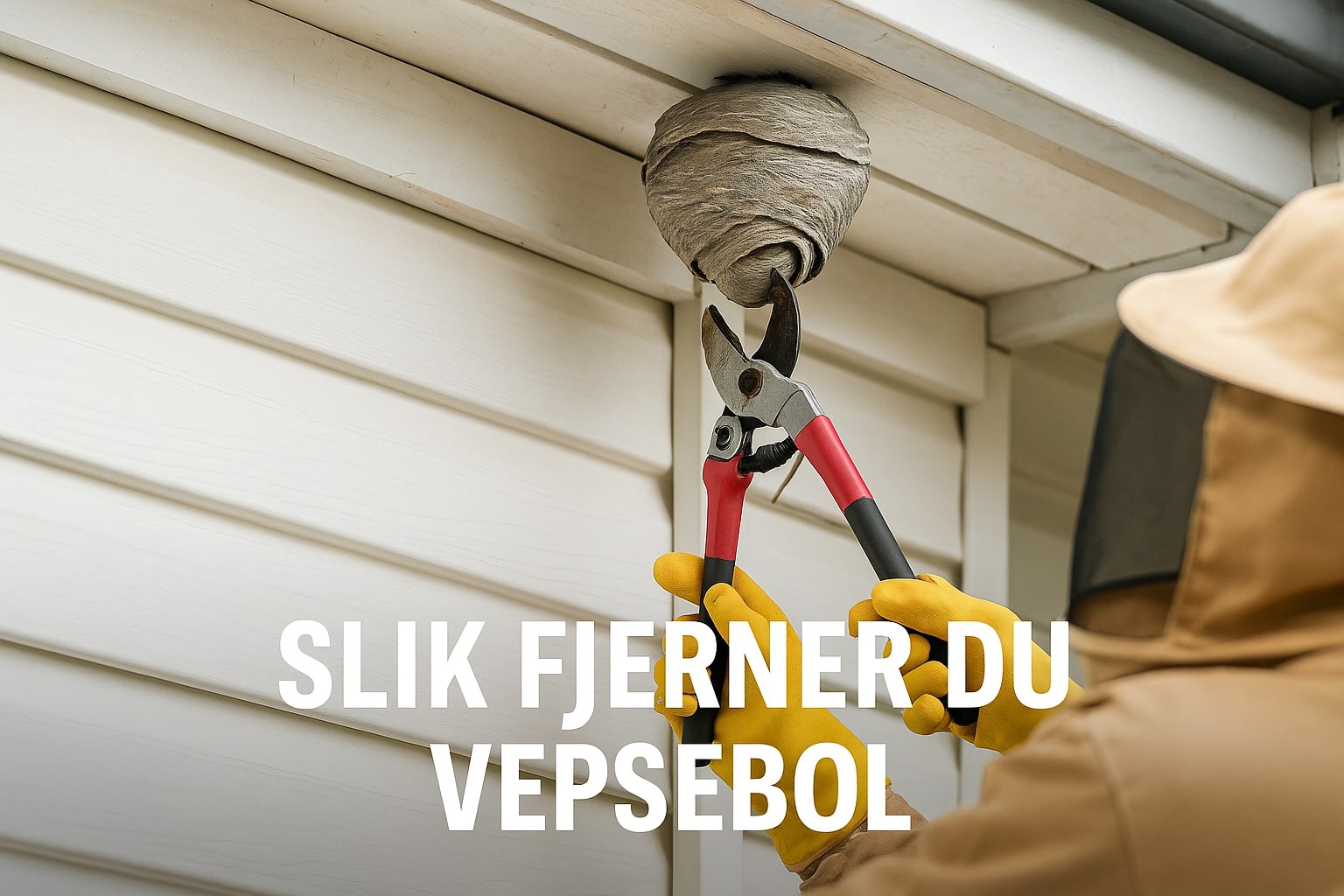 Slik fjerner du vepsebolet: Trygt og effektivt | Hjem Og Hage